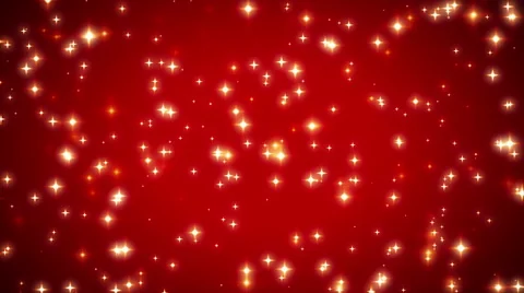 4K Warm Sparkling Red Stars Twinkle on R... | Stock Video | Pond5