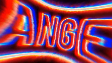 4k Warning Danger Background | Stock Video | Pond5