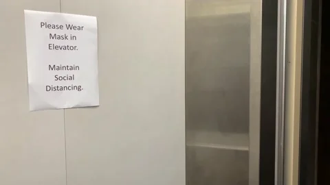 Elevator Out Mask Stock Footage ~ Royalty Free Stock Videos | Pond5