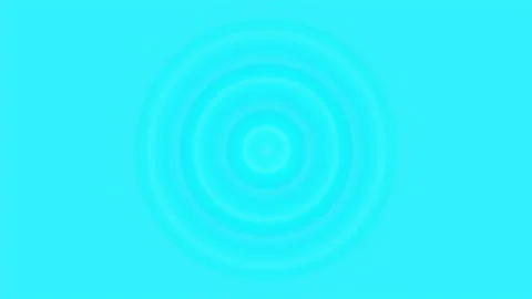 4K water drop wave formation animation. | Stock Video | Pond5