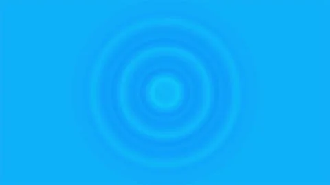 4K water drop wave formation animation. | Stock Video | Pond5