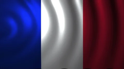 4K Waving France Flag Animation |Loopab... | Stock Video | Pond5