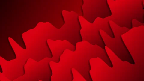 4K wavy curves sea waves animation. Wavy... | Stock Video | Pond5