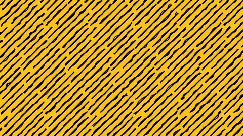 4k Wiggly Yellow Lines Background | Stock Video | Pond5