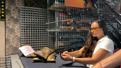 Woman Loading Gun Stock Videos – Royalty-Free HD & 4K Videos | Pond5