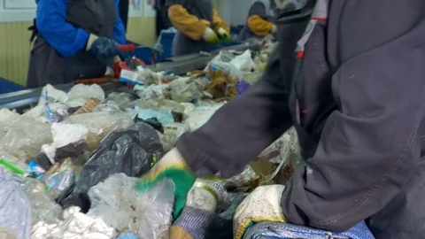 Garbage Sorting Stock Video Footage | Royalty Free Garbage Sorting ...