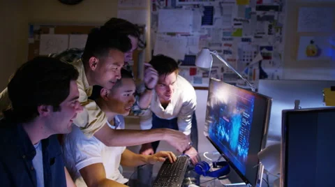 Working With Computer Stock Video Footage | Royalty Free Working With ...