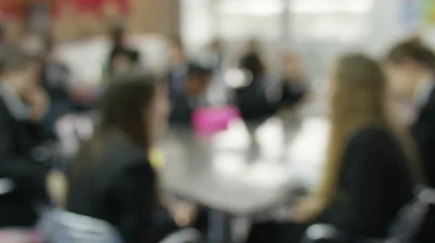 4K Young school children eating packed l... | Stock Video | Pond5