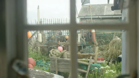 4K Young woman at beach house drinking c... | Stock Video | Pond5