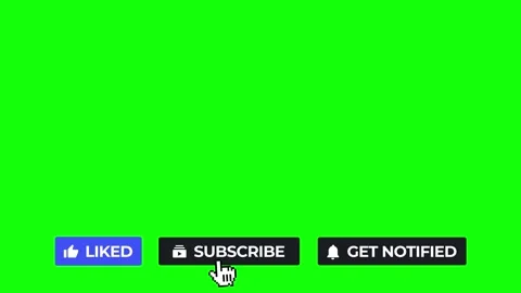 4k YouTube Subscribe Reminder Animation | Stock Video | Pond5