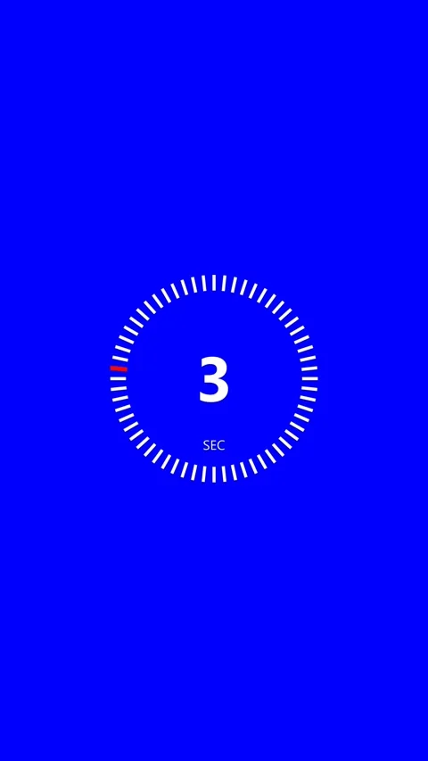 5 Second Countdown Timer Animated Vertic... | Stock Video | Pond5