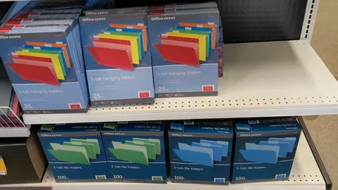 Hanging Folders Stock Videos – Royalty-Free HD & 4K Videos