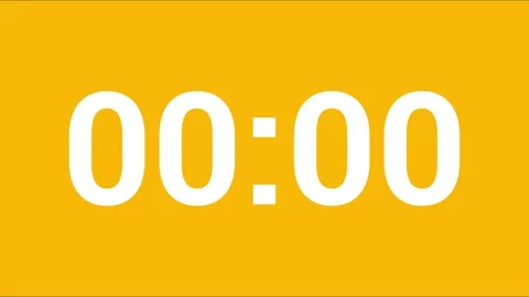 50 Second count clock time video animati... | Stock Video | Pond5