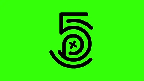 500 px logo icon background animation, g... | Stock Video | Pond5