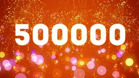 500K Video Social Media Counter On Reach... | Stock Video | Pond5