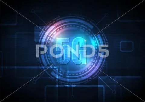 5G speed circuit technology background: Graphic #133639837