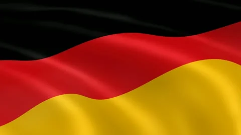 5k High Resolution Germany Flag | Stock Video | Pond5
