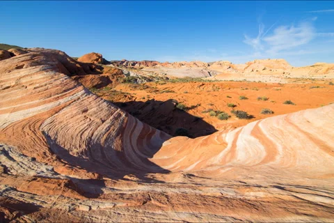 5K Moco Tracking Time Lapse of Fire Wave... | Stock Video | Pond5