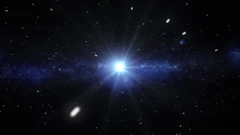 5K Space Star field Travel Background | Stock Video | Pond5