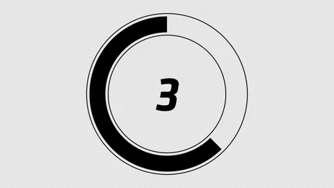 5second alpha channel black & white Coun... | Stock Video | Pond5