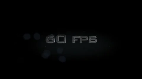 60 fps 3D title metal text on black alph... | Stock Video | Pond5