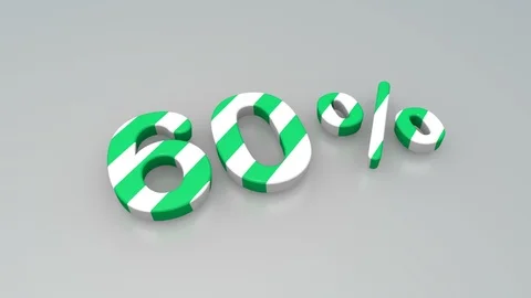 60 percent background animation | Stock Video | Pond5