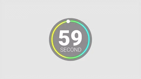 60 Second Countdown Stock Footage ~ Royalty Free Stock Videos | Pond5