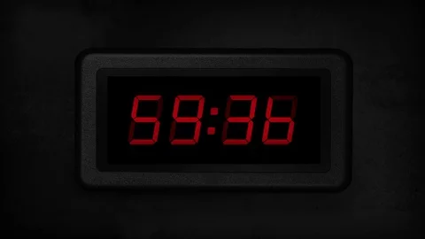 60 Second Timer Stock Video Footage | Royalty Free 60 Second Timer ...
