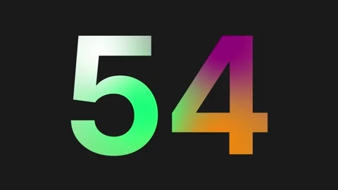 60 Seconds Countdown Timer Animation Di... | Stock Video | Pond5