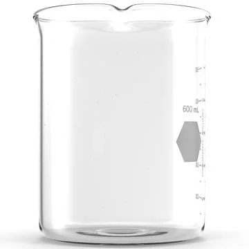 3D Model: 600ml Beaker 2 ~ Buy Now #91387283 | Pond5