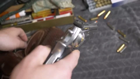 Loading Revolver Stock Video Footage | Royalty Free Loading Revolver ...