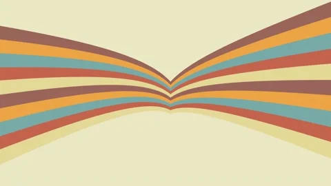 60s 70s animation vintage retro colors b... | Stock Video | Pond5