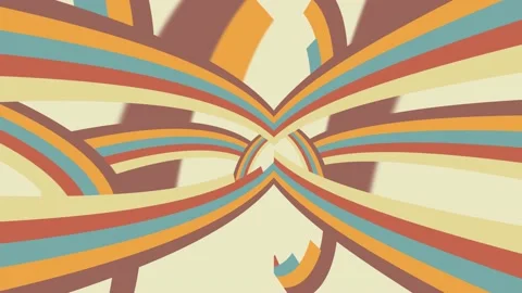 60s 70s animation vintage retro colors b... | Stock Video | Pond5