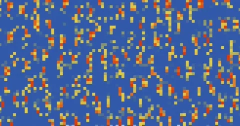 70s Animated Seamless Loop Pixel Backgro... | Stock Video | Pond5