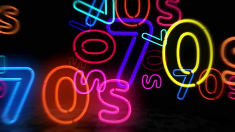 Retro Neon Party Stock Videos – Royalty-Free HD & 4K Videos