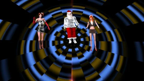 73 3d animated Christmas template with d... | Stock Video | Pond5