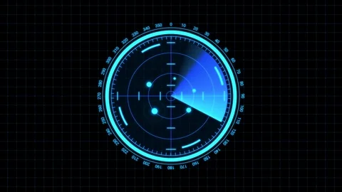 Radar Scan Stock Footage ~ Royalty Free Stock Videos | Pond5