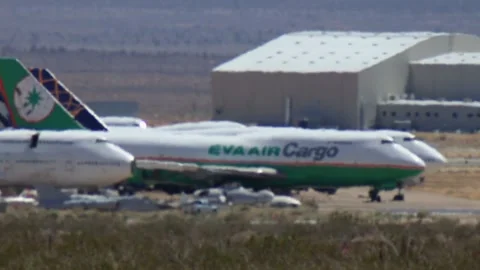 Boeing 747 Scrap Stock Video Footage | Royalty Free Boeing 747 Scrap ...