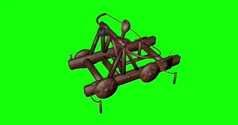 Catapult Green Screen Stock Video Footage | Royalty Free Catapult Green ...