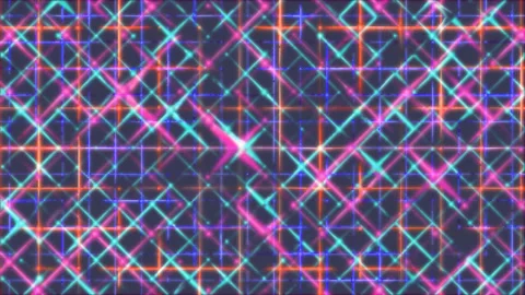 8 bit abstract background loop | Stock Video | Pond5