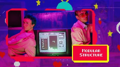 8 Bit Slideshow ~ After Effects Project #150106436 | Pond5