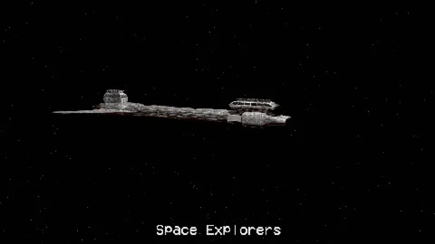 8 bit space ship background. 3d animatio... | Stock Video | Pond5