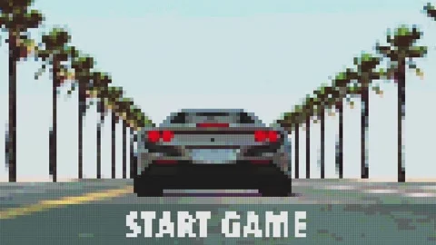 Sports Car Animation Stock Video Footage | Royalty Free Sports Car ...