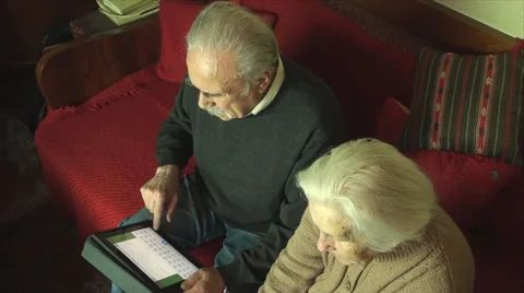 80 Years Old Man And His 98 Year Old Mot... | Stock Video | Pond5