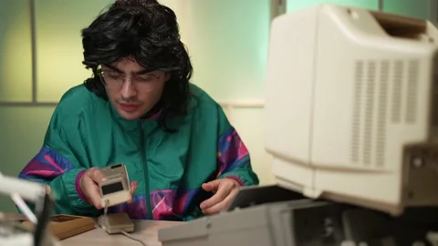 Computer Nerd Stock Footage ~ Royalty Free Stock Videos | Pond5