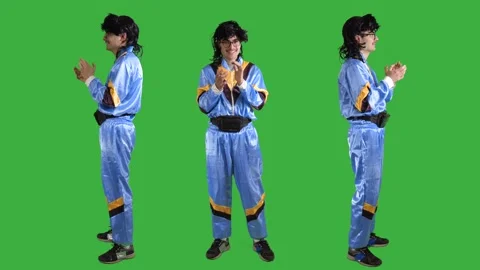 Clapping On Green Screen Stock Video Footage | Royalty Free Clapping On ...