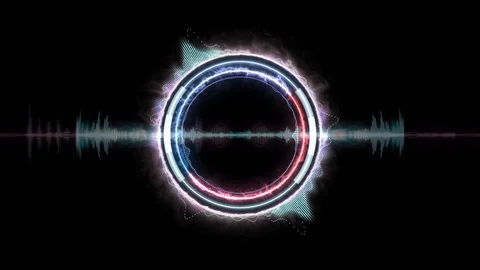 85.Audio visualizer fire | Stock Video | Pond5