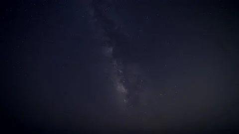 8K 7680x4320 Night Starry Sky | Stock Video | Pond5