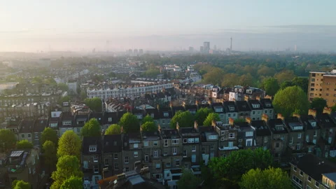 8K Aerial View Shot of London, view from... | Stock Video | Pond5