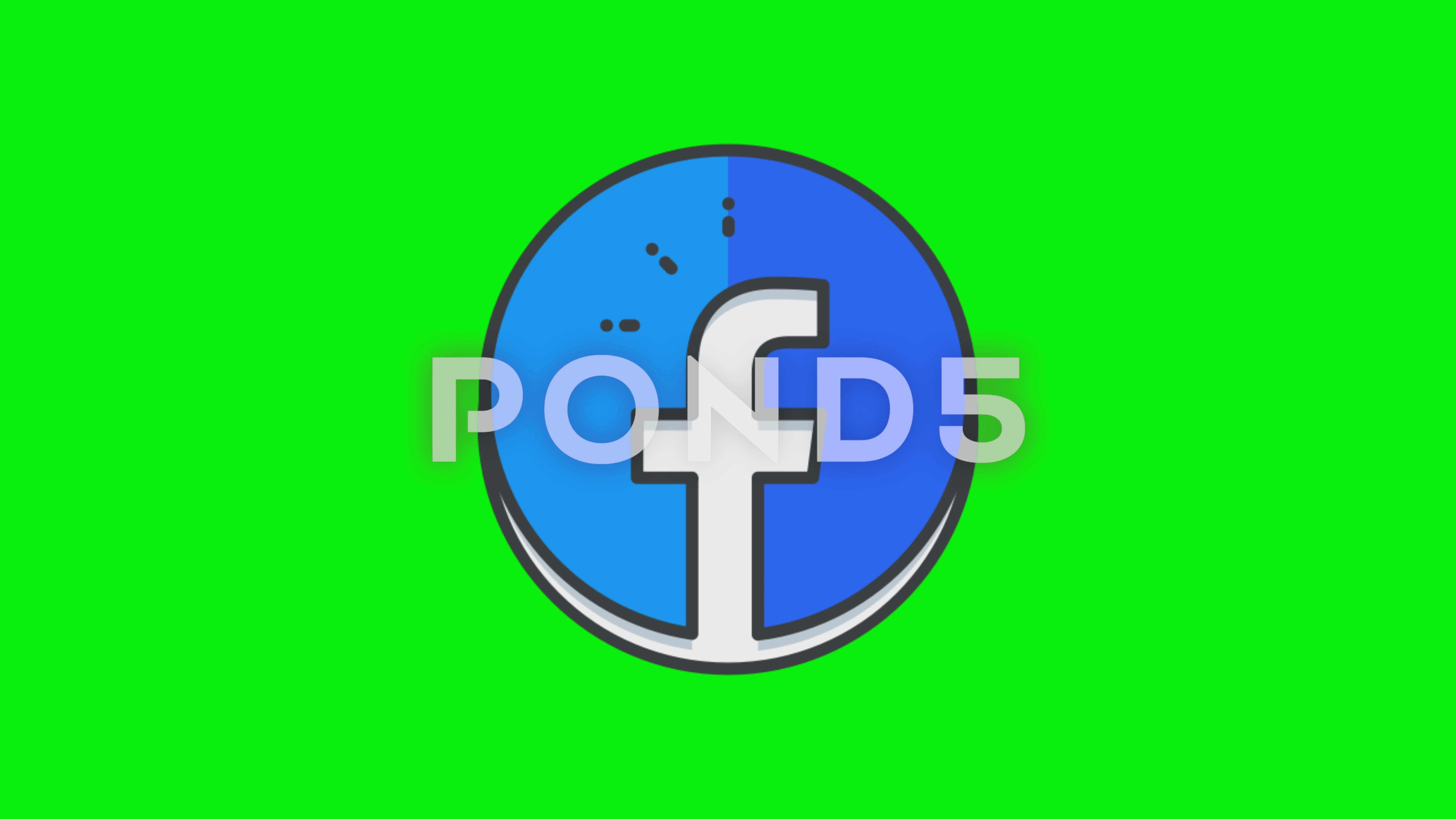 Cartoon Facebook Logo